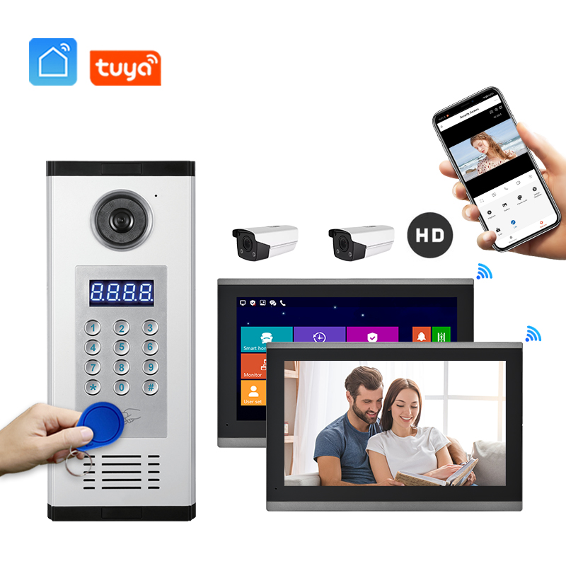 Famous TUYA Android 8 Inch Intercom Smart Video Door Phone TCP/IP Villa ...