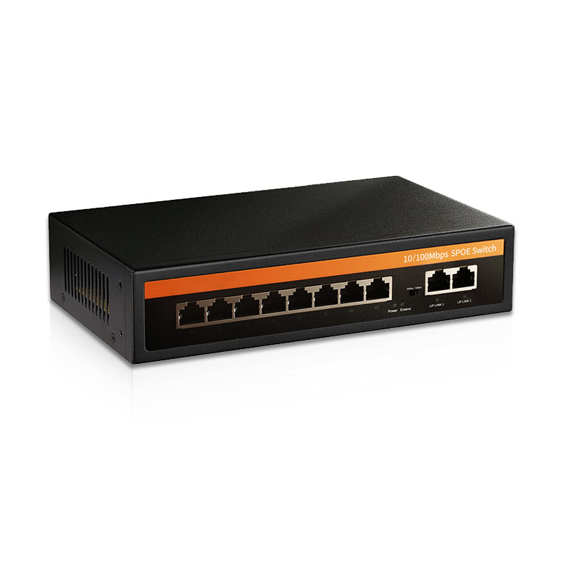 Famous High Performance 8+2 Non-Standrd POE Switch factory and ...