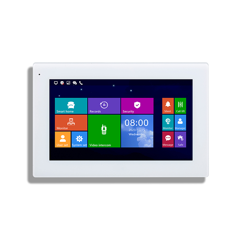 Famous OEM/ODM 7 inch full touch screen 4 wires doorbell video smart ...